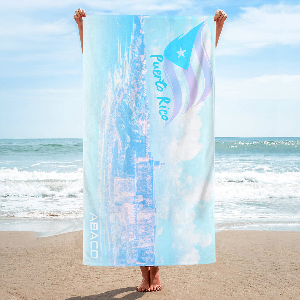 Abaco Puerto Rico Ultra Soft Beach Towel – Abaco Polarized